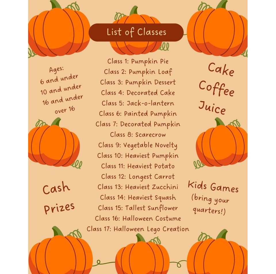 Creelman Ag Society gearing up for a night of spooky fun with their annual Pumpkin Festival ...